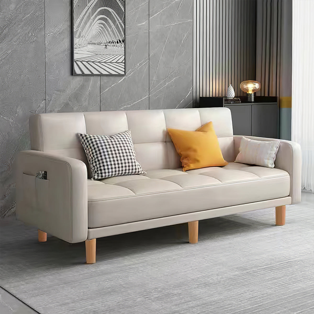 Adjustable Backrest Living Room Sofa for a Cozy Living Room Area ...