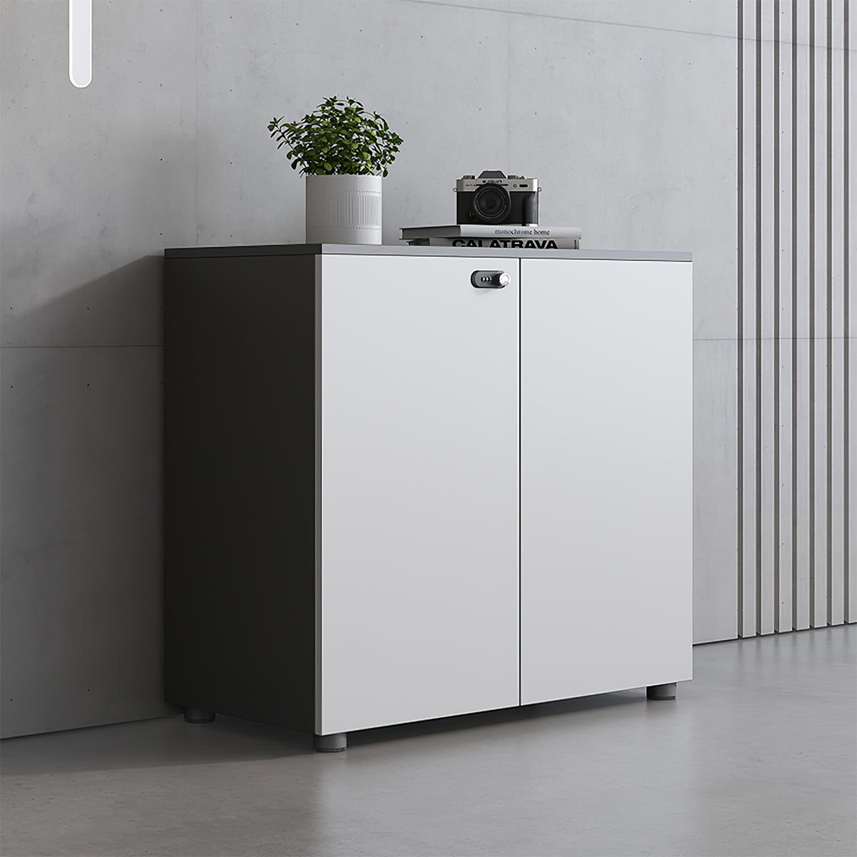 Modern Wood Small Filing Cabinet - Perfect for Office & Home Workspace ...