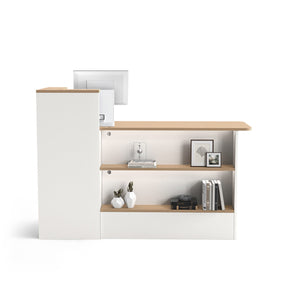 Small Front Desk Reception Counter for Retail and Office – Zimasya ...