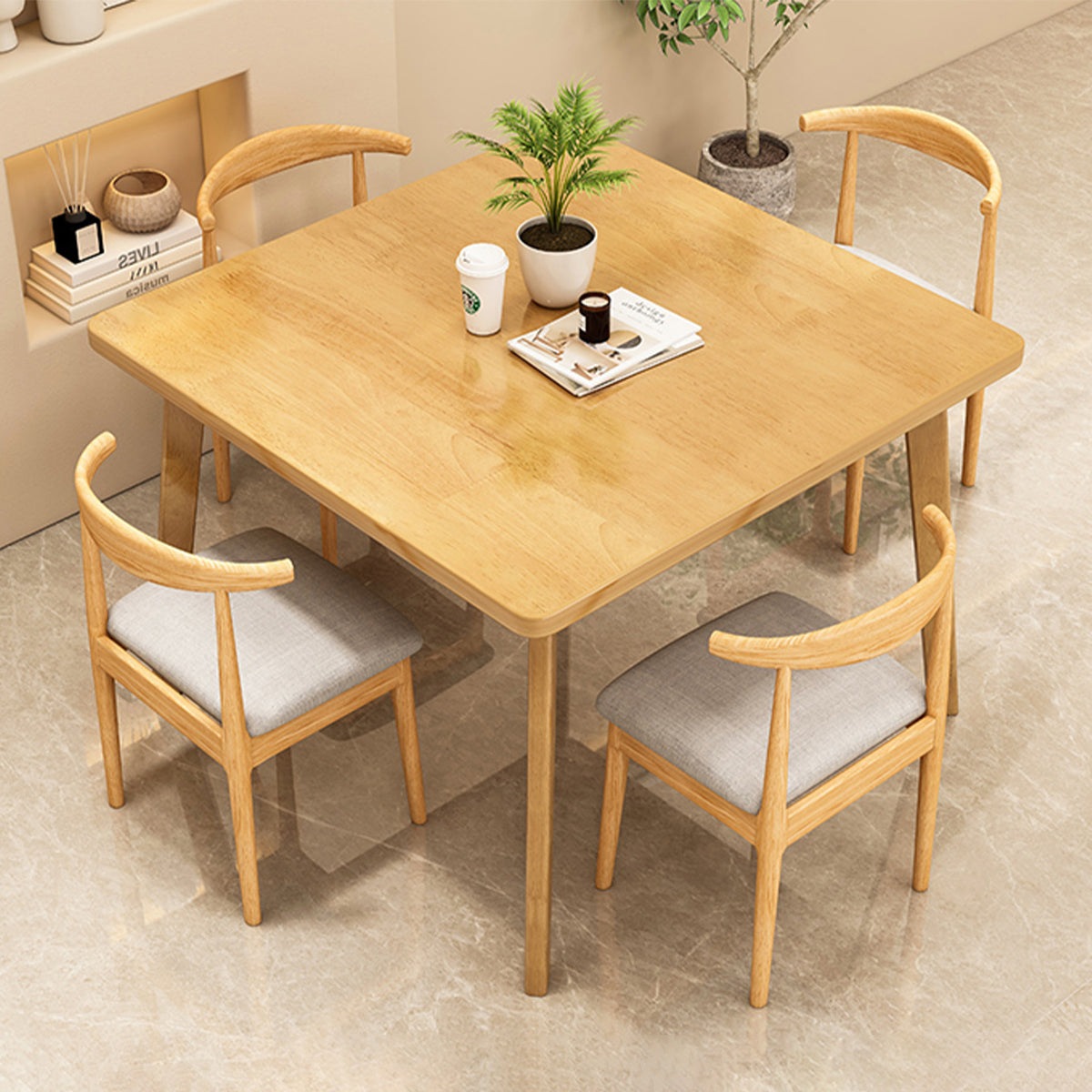 Furniture for Any Setting - Solid Wood Reception Table & Chair Set ...