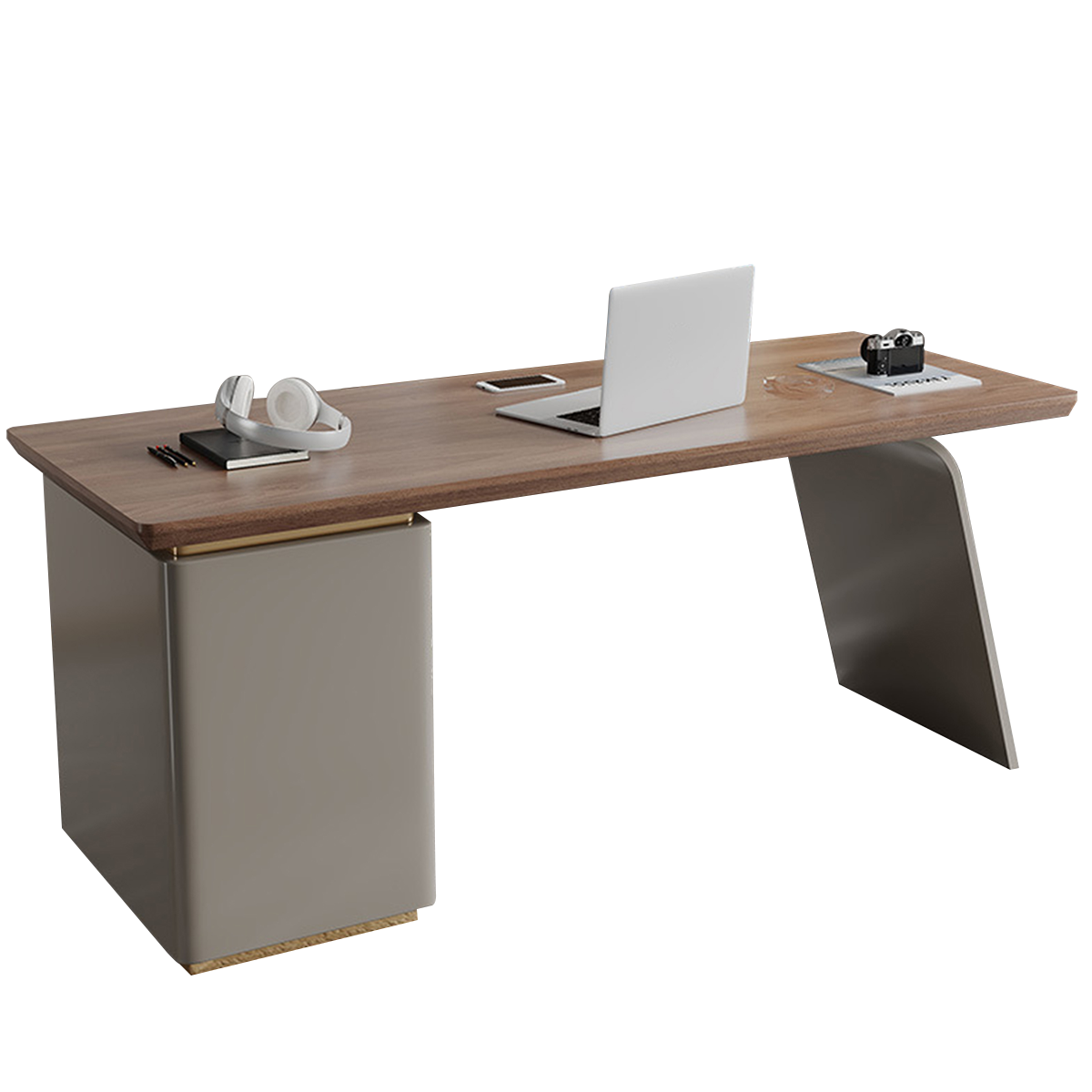 Luxury Sintered Stone Office Desk - Large Capacity Drawers – Zimasya ...